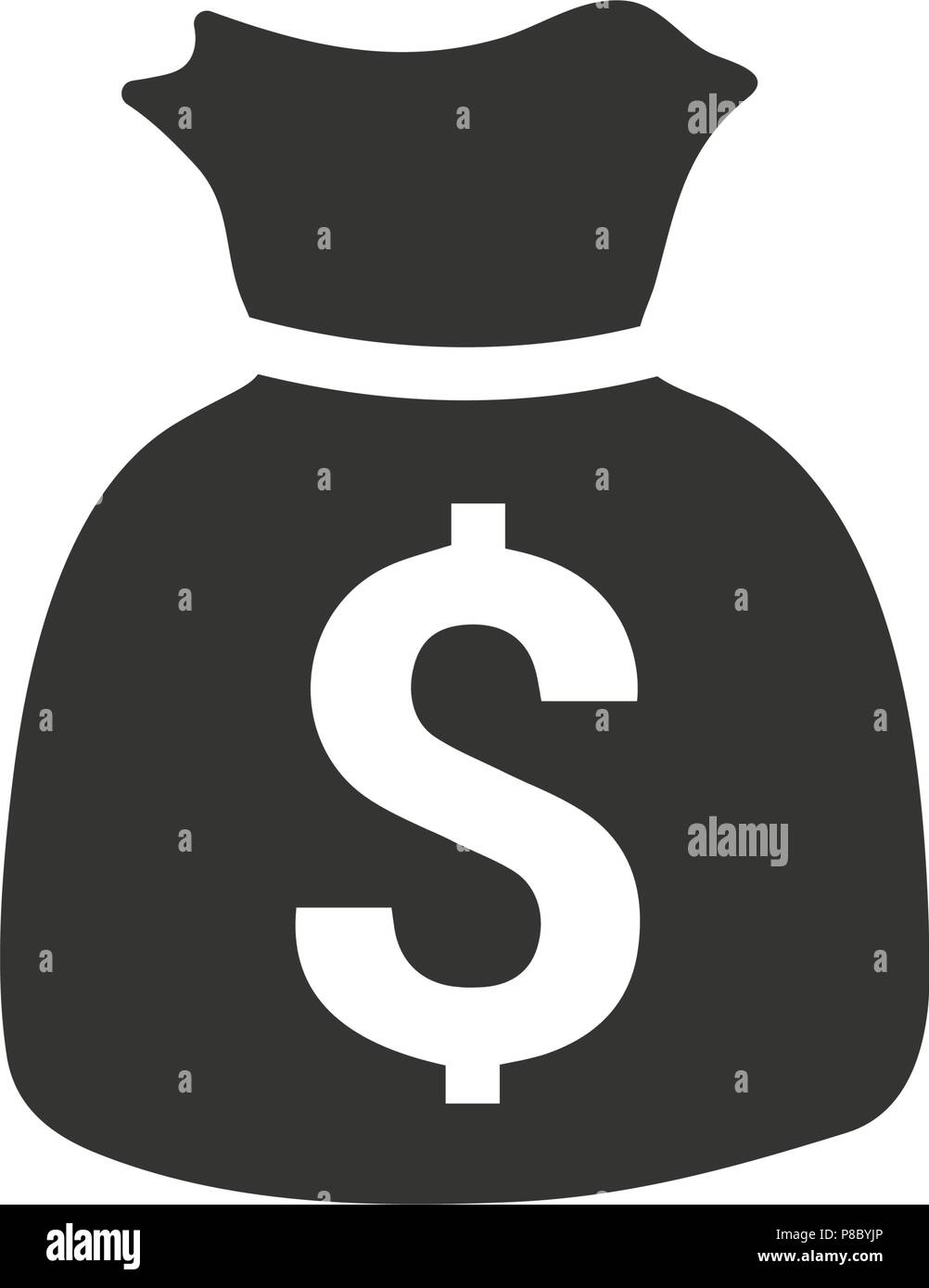 Money Bag Icon Stock Vector Image & Art - Alamy