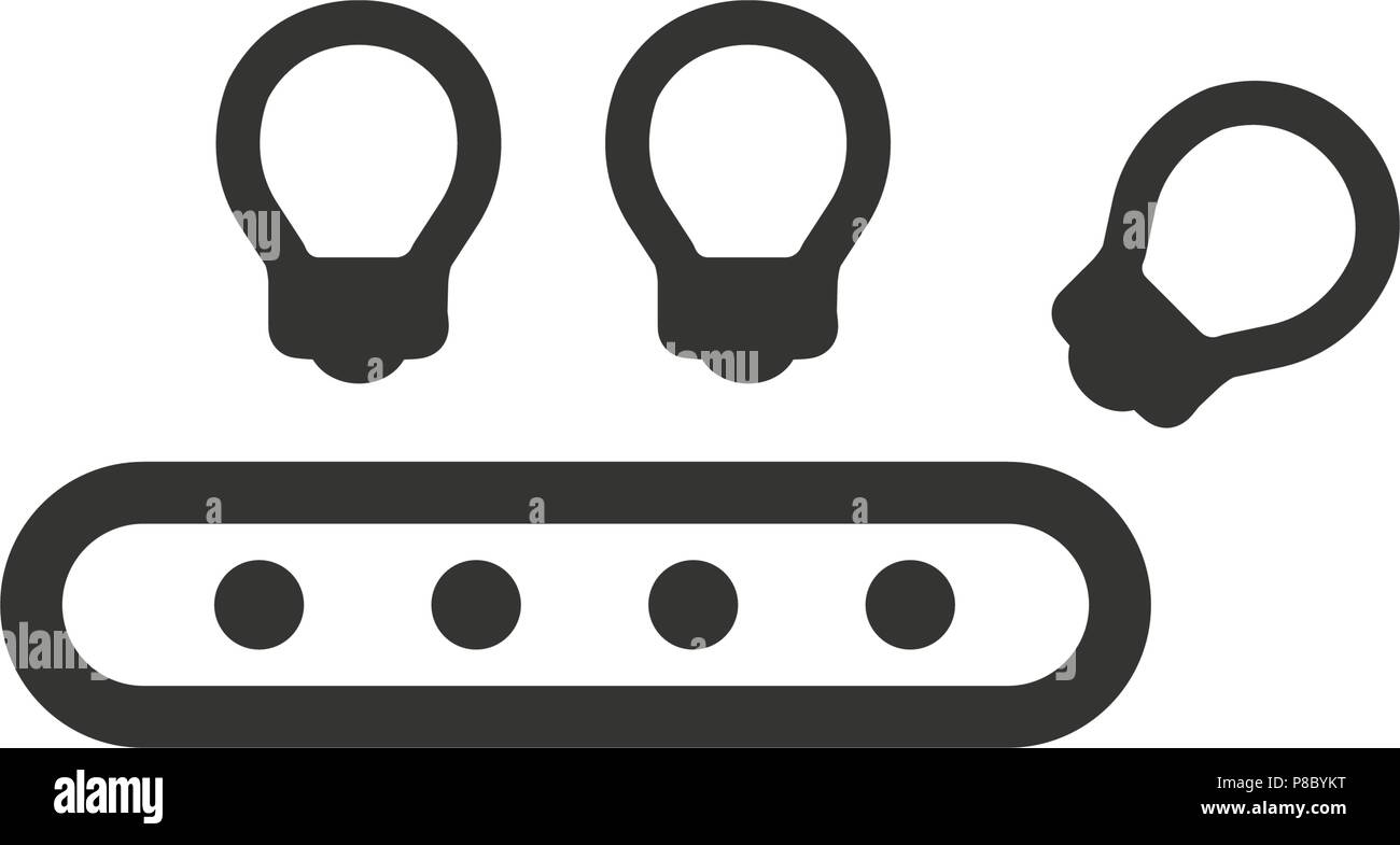 Idea generation concept icon Stock Vector Images - Alamy