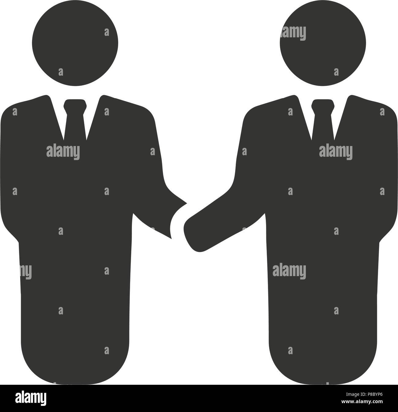 Deal icon Stock Vector Images - Alamy