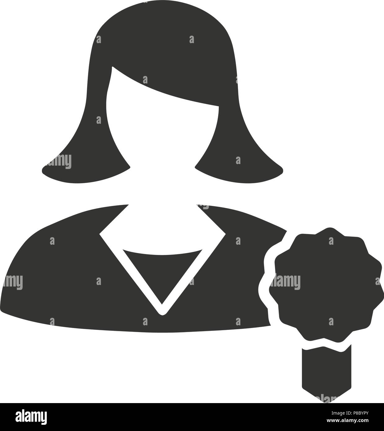 Premium User Icon Stock Vector Image & Art - Alamy