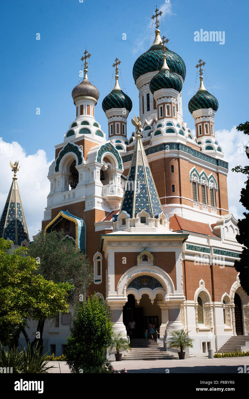 Russian orthodox cathedral nice hi-res stock photography and images - Alamy