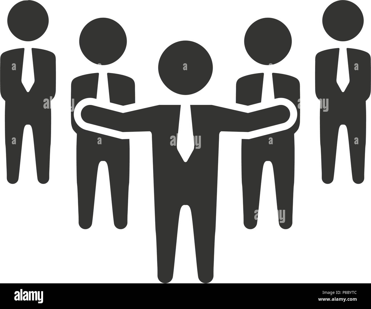 Business Team Icon Stock Vector Image & Art - Alamy