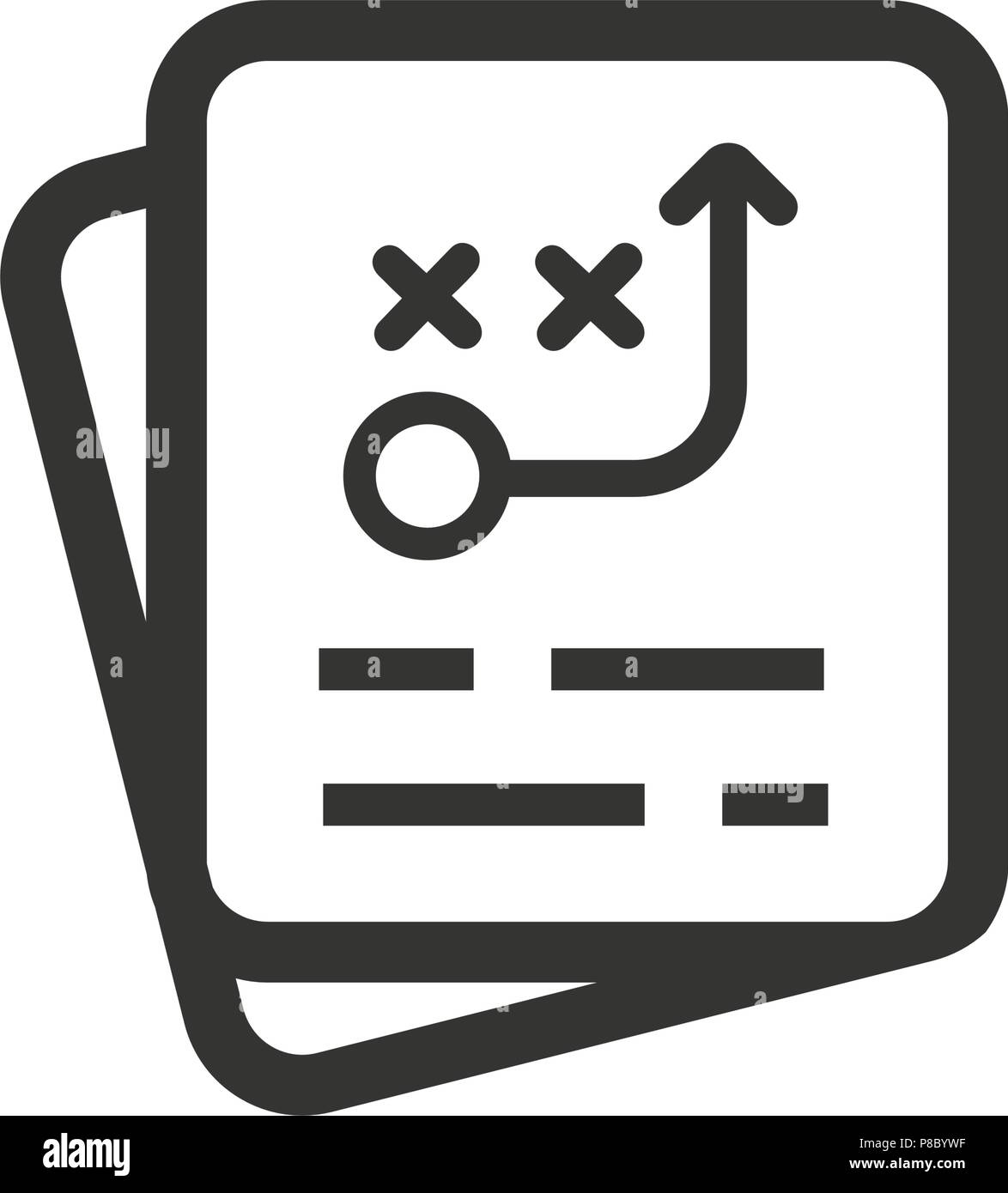 Strategy icon Stock Vector Images - Alamy