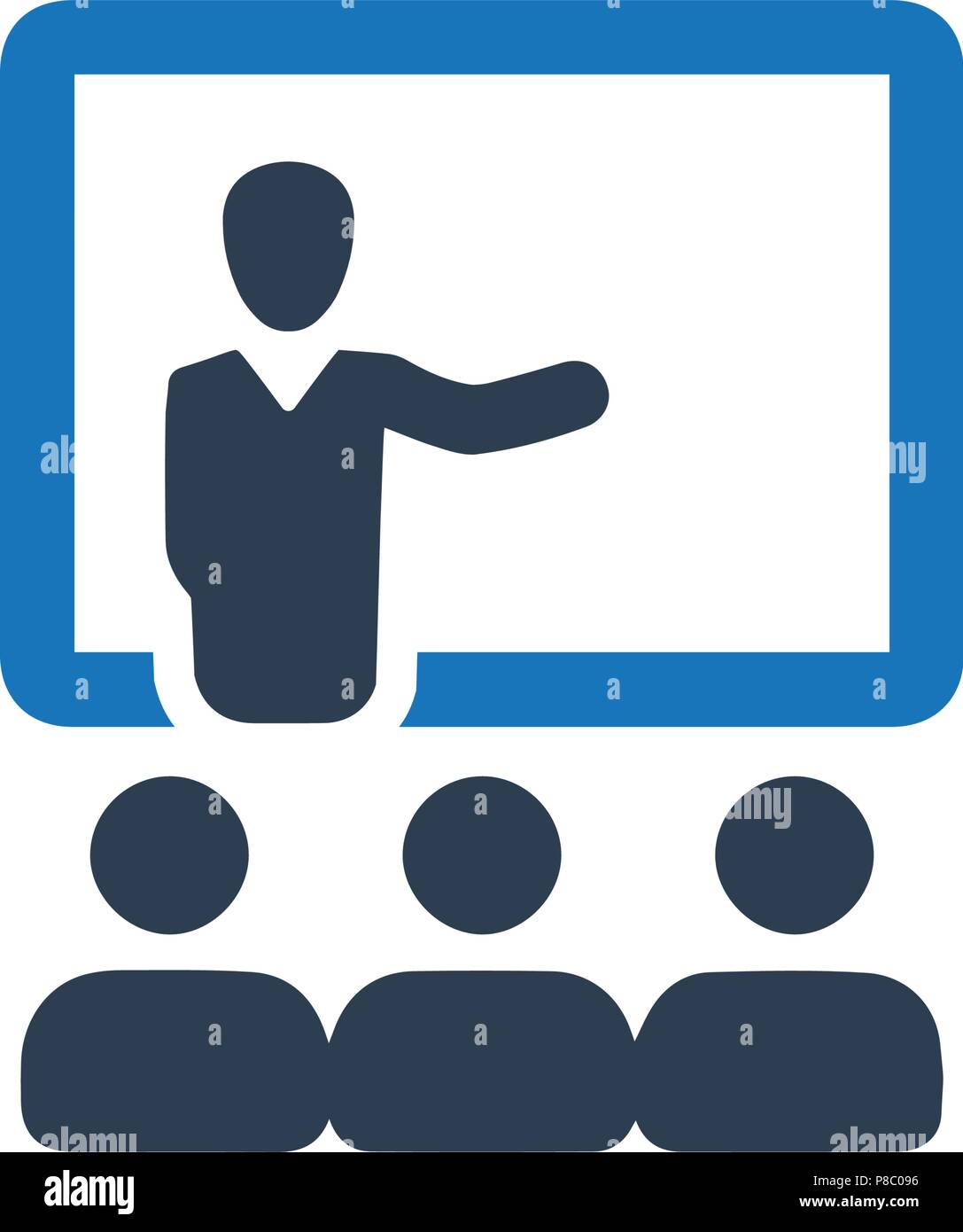 Business Presentation Icon Stock Vector Image & Art - Alamy