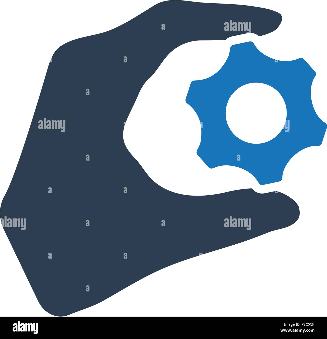 Gears settings setup Stock Vector Images - Alamy
