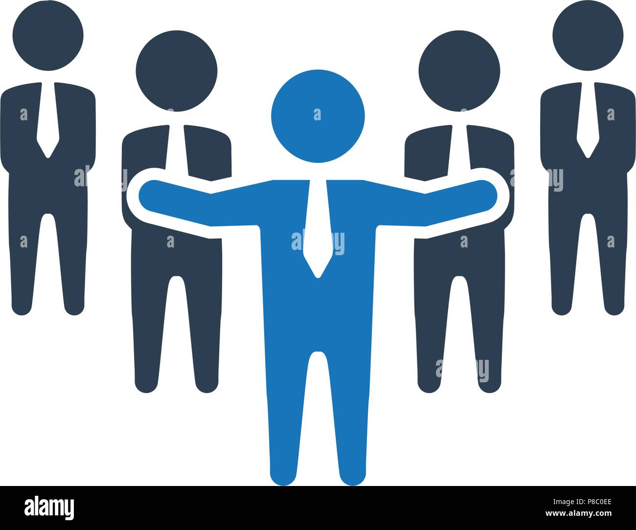 Business Team Icon Stock Vector Image & Art - Alamy