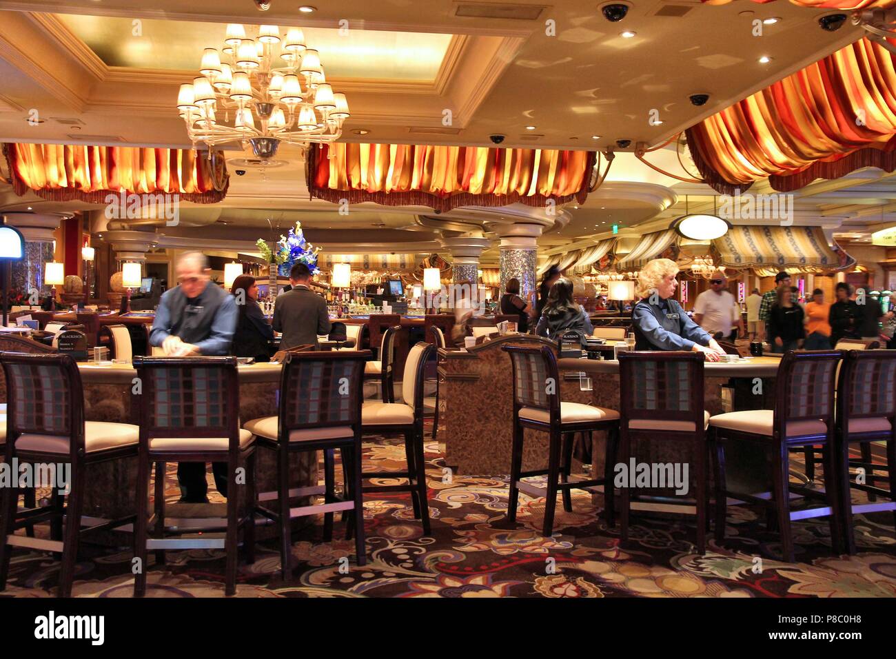 Bellagio las vegas interior hi-res stock photography and images - Alamy