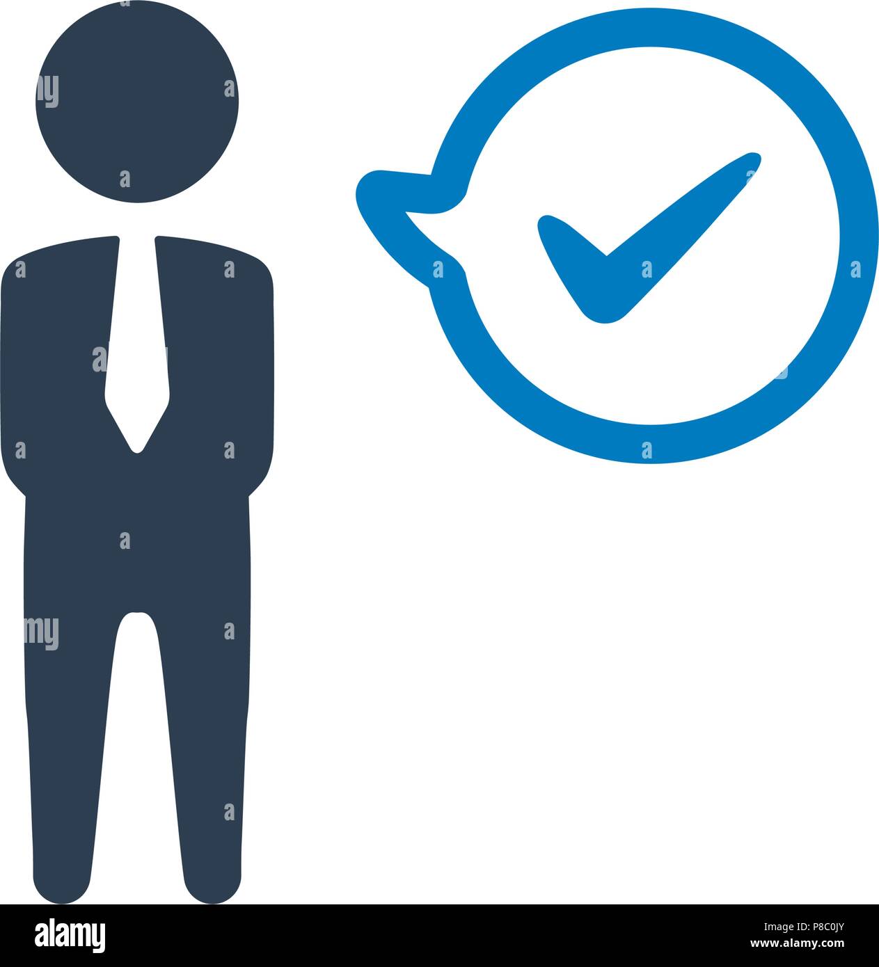 Business Project Done Icon Stock Vector Image & Art - Alamy