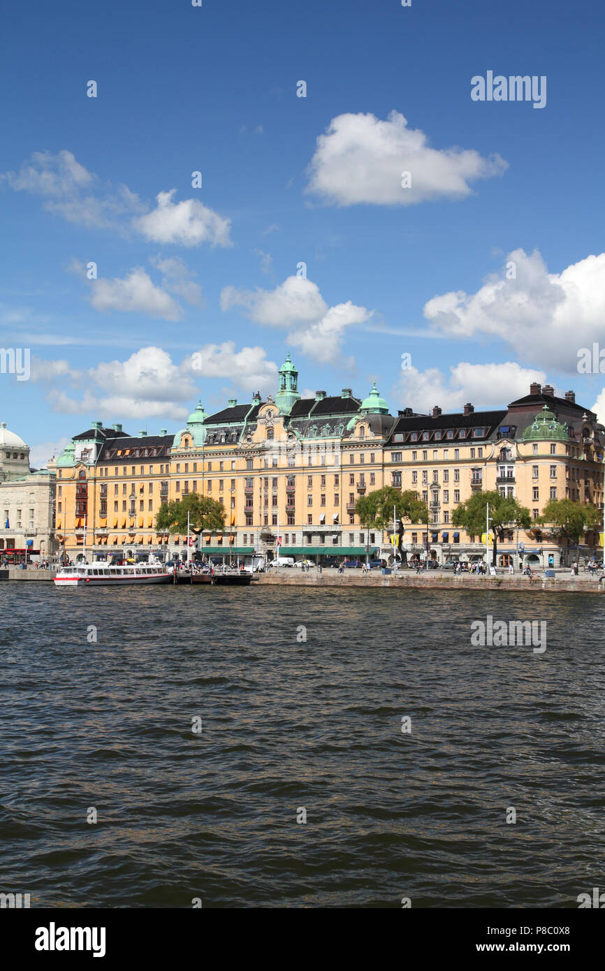 Stockholm, Sweden. Strandvagen part of capital city Stock Photo - Alamy