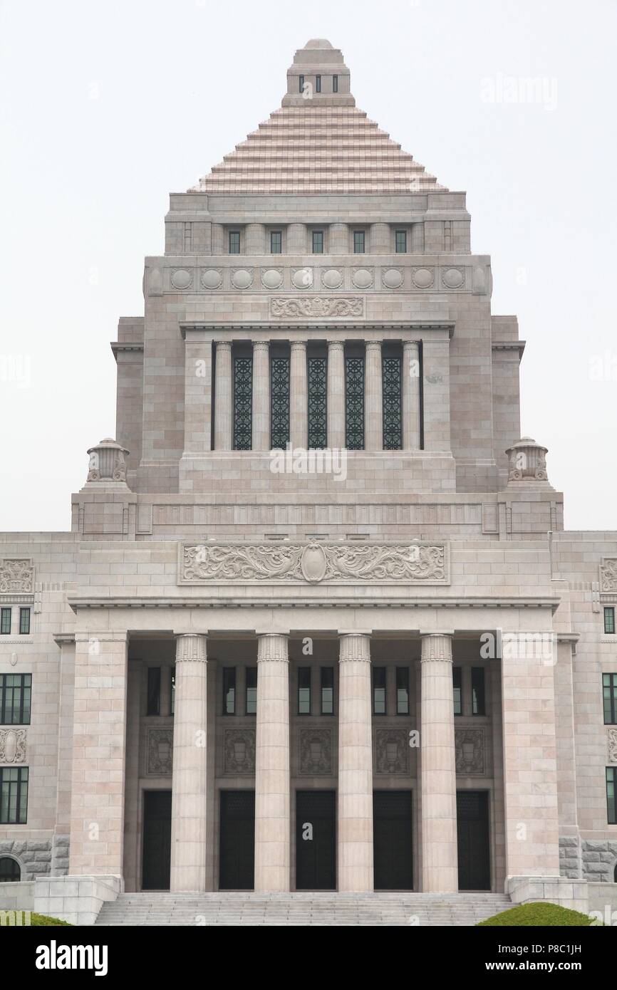 Japanese diet parliament building in hi-res stock photography and ...