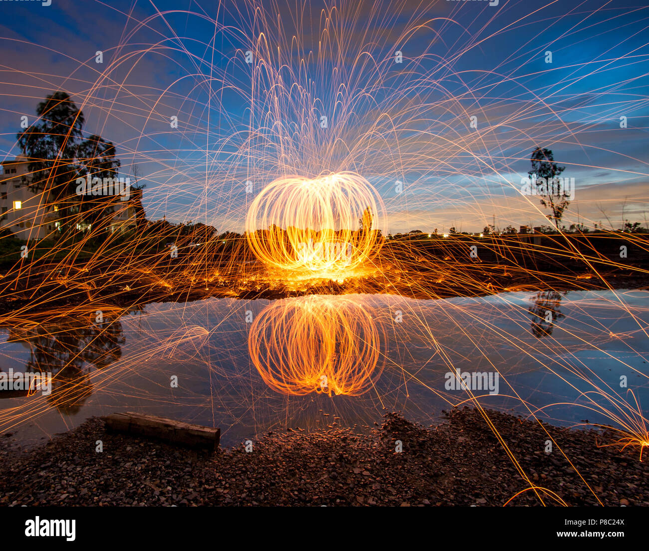 Hell fireworks hi-res stock photography and images - Alamy