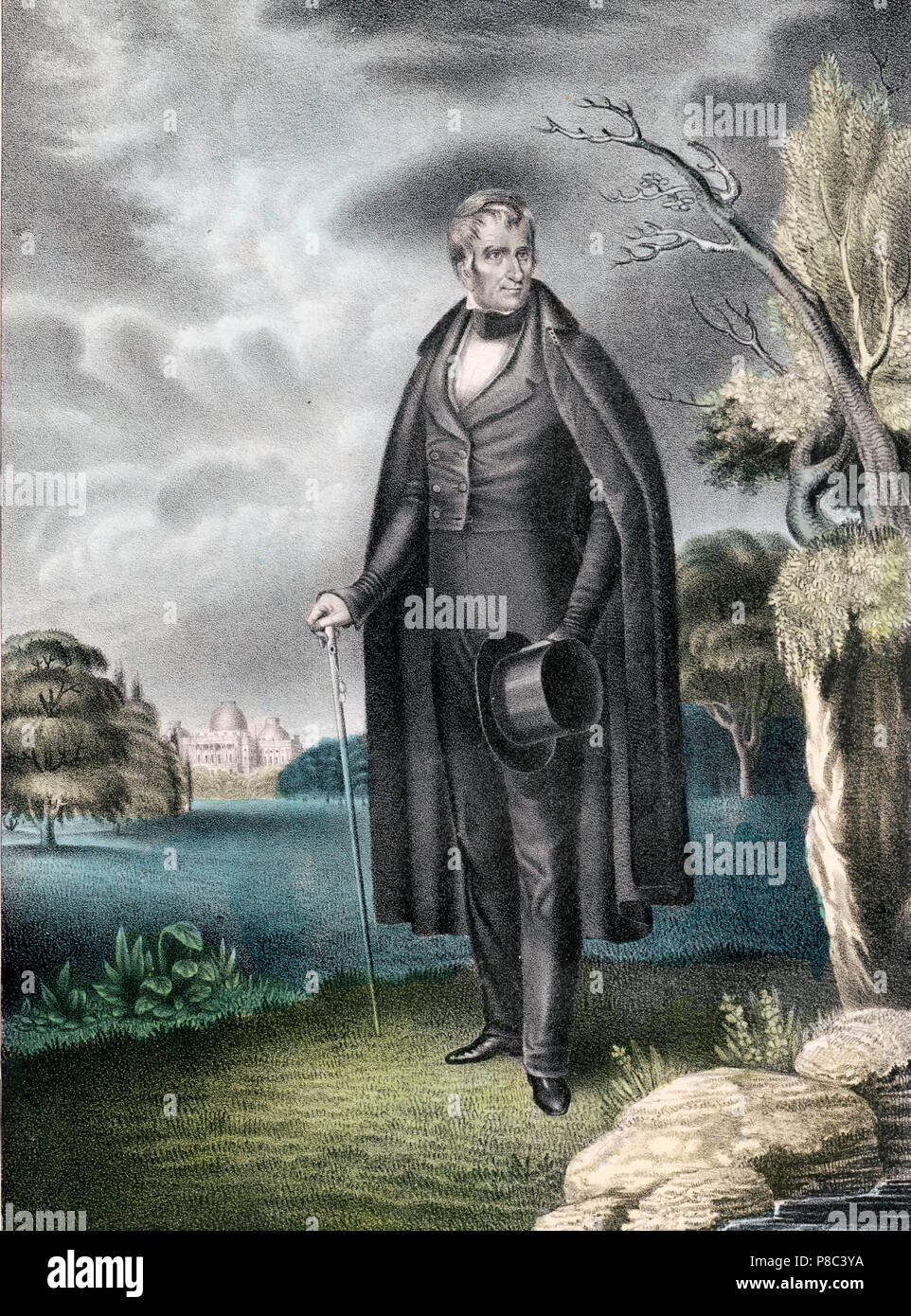 William Henry Harrison Stock Photo - Alamy