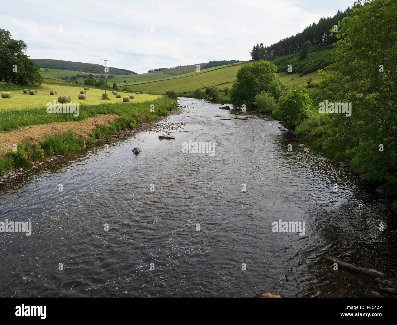 The River Don at the Brux Estate in Aberdeenshire Stock Photo - Alamy