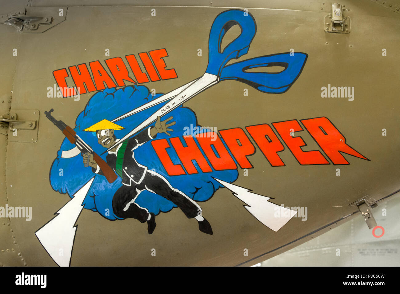 Hughes OH-6A Cayuse "Charlie Chopper" Insignia Stock Photo - Alamy