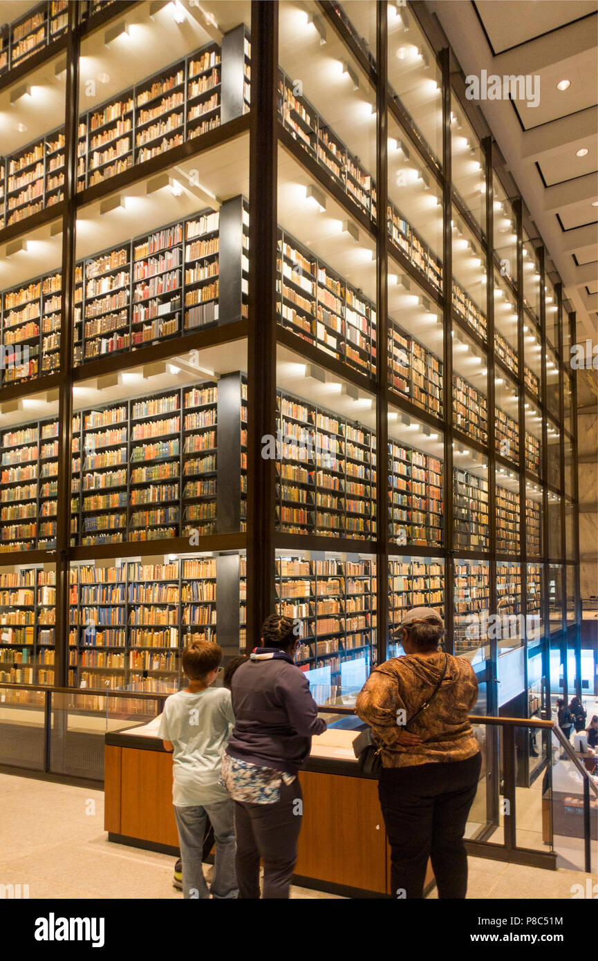 Yale beinecke rare book and manuscript library hi-res stock photography ...