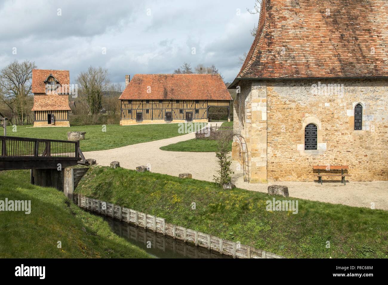 MEDIEVAL NORMANDY, FRANCE Stock Photo - Alamy