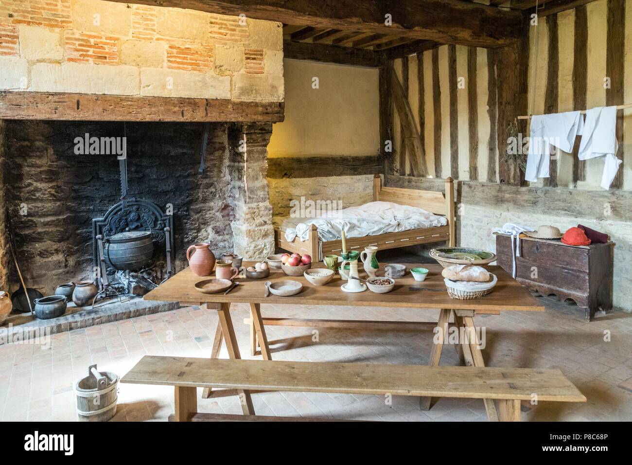 MEDIEVAL NORMANDY, FRANCE Stock Photo - Alamy