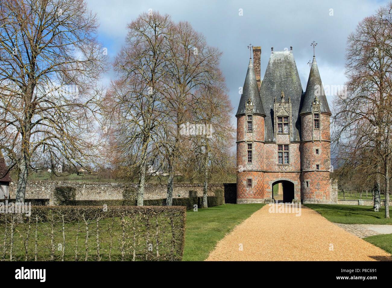 Carrouges castle hi-res stock photography and images - Alamy