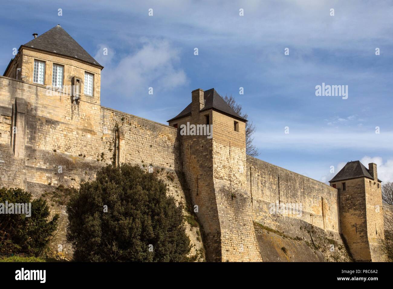 Caen medieval castle fortification hi-res stock photography and images ...