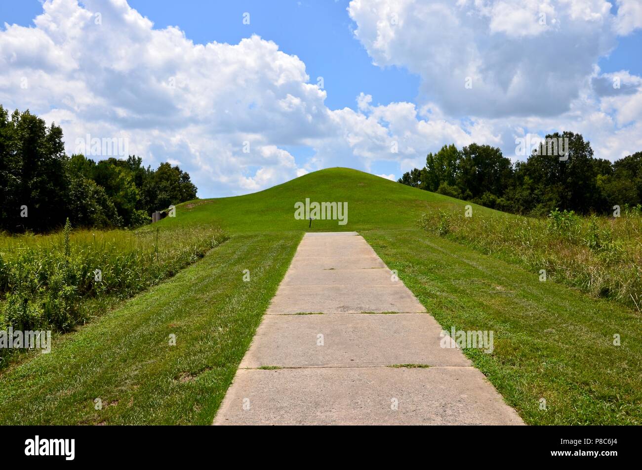 Ocmulgee mound hi-res stock photography and images - Alamy