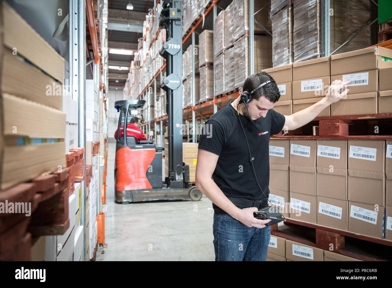 XPO LOGISTICS COMPANY, TRANSPORT AND LOGISTICS Stock Photo - Alamy