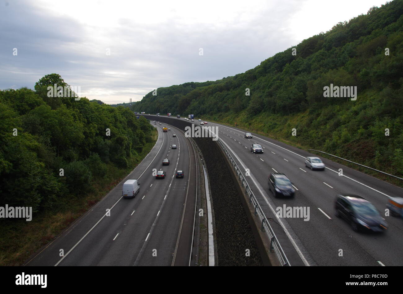 M5 Motorway footpath bridge. John o' groats (Duncansby head) to lands ...