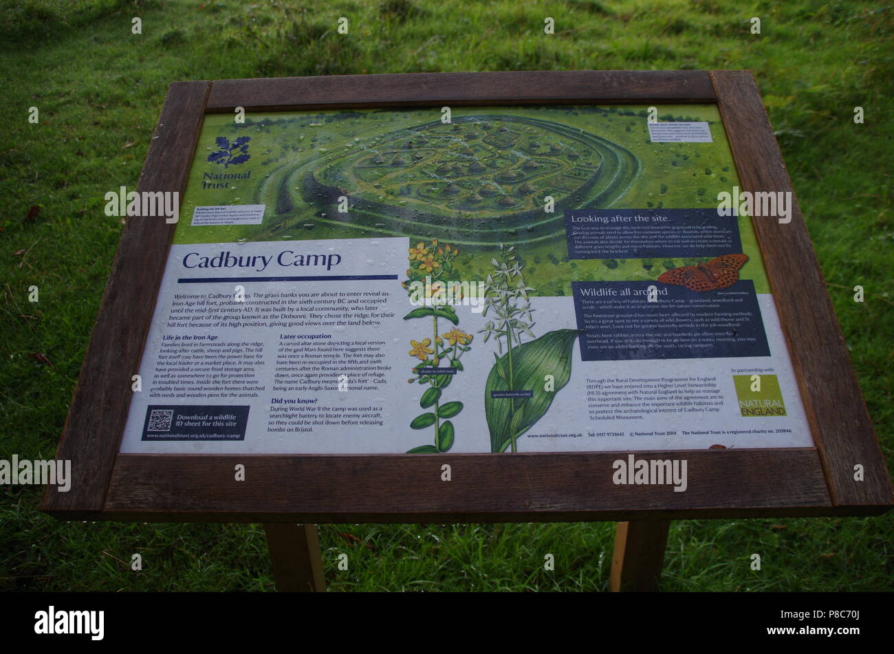 Cadbury Camp Iron Age hill fort. John o' groats (Duncansby head) to ...