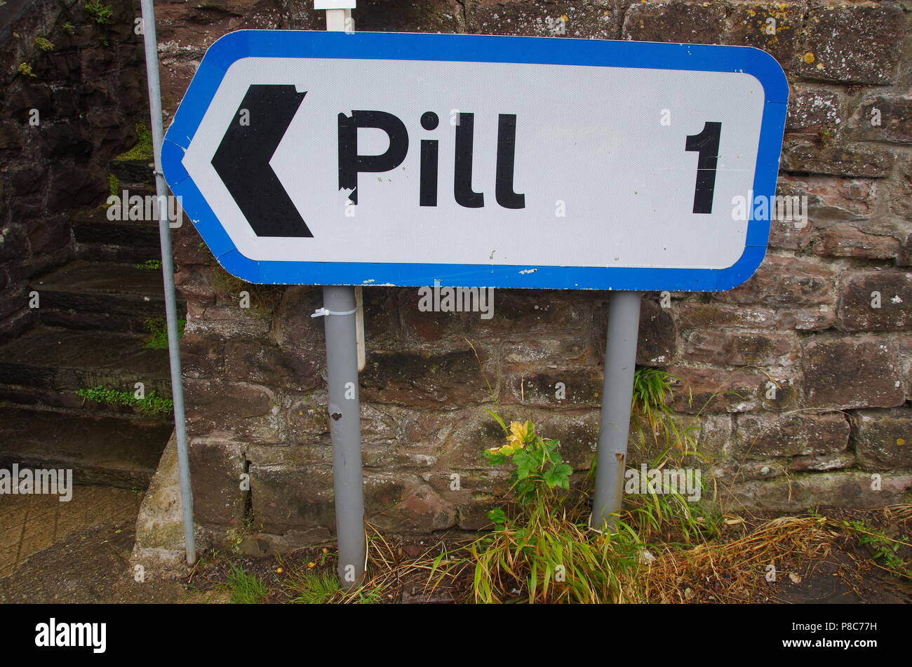 Pill sign. John o' groats (Duncansby head) to lands end. End to end ...