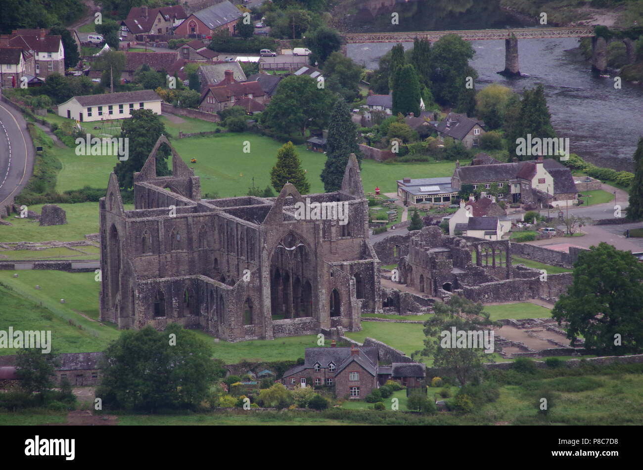 Devils pulpit tintern hi-res stock photography and images - Alamy