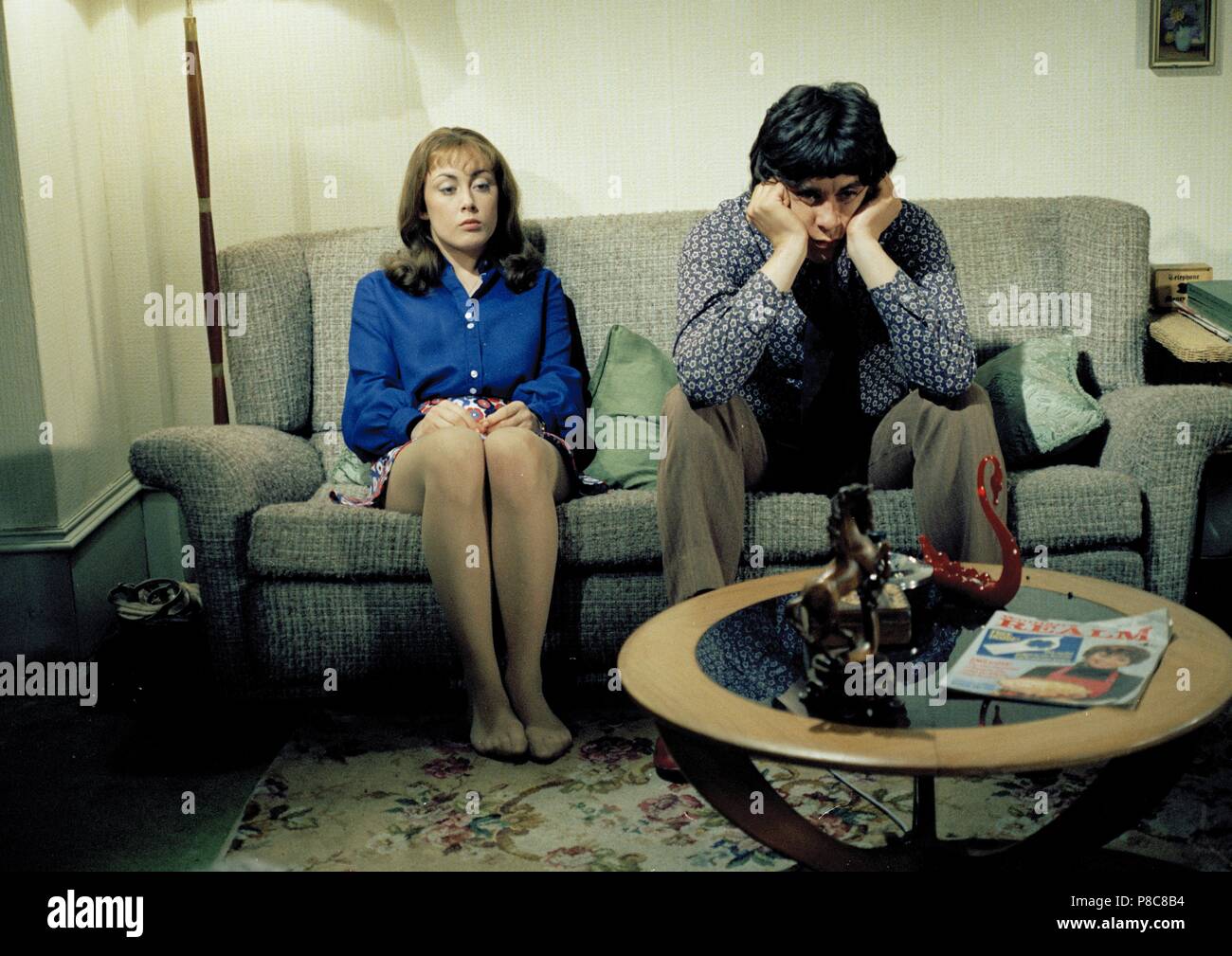 The Lovers (1973) Paula Wilcox, Richard Beckinsale, Date: 1973 Stock Photo - Alamy