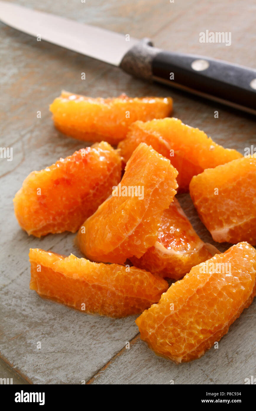 Blood orange segments hi-res stock photography and images - Alamy