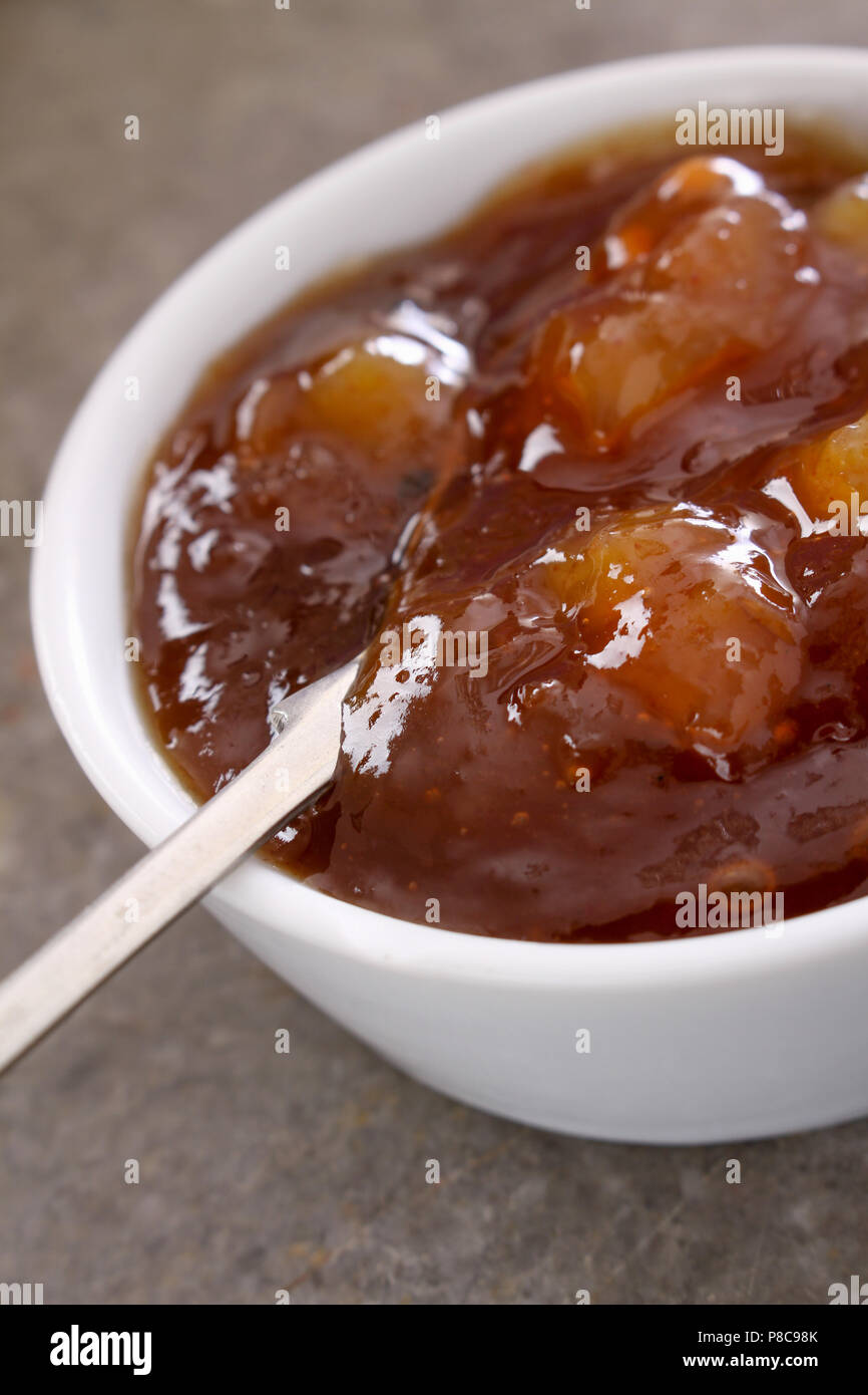 mango chutney relish Stock Photo - Alamy