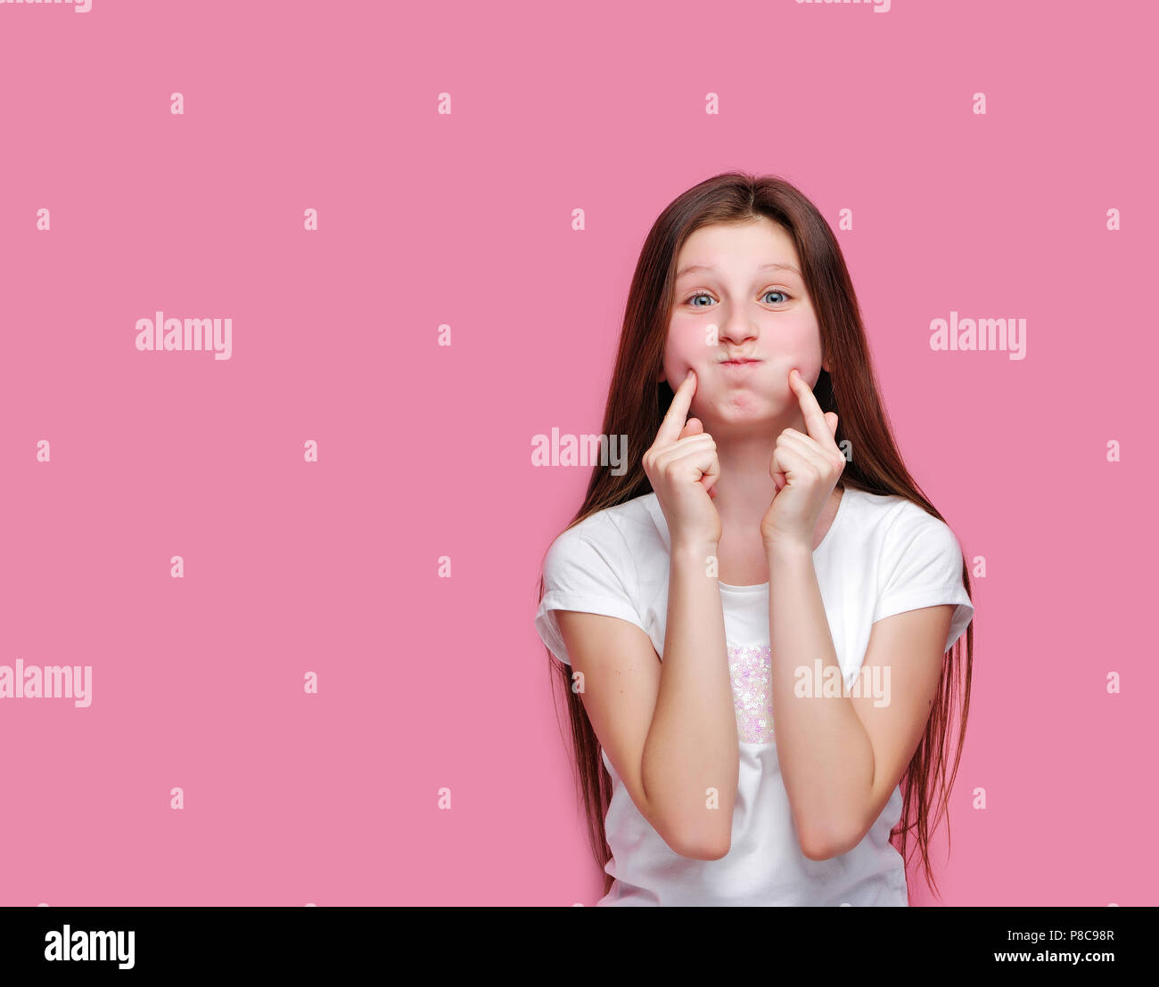 Cheeks Puff High Resolution Stock Photography and Images - Alamy