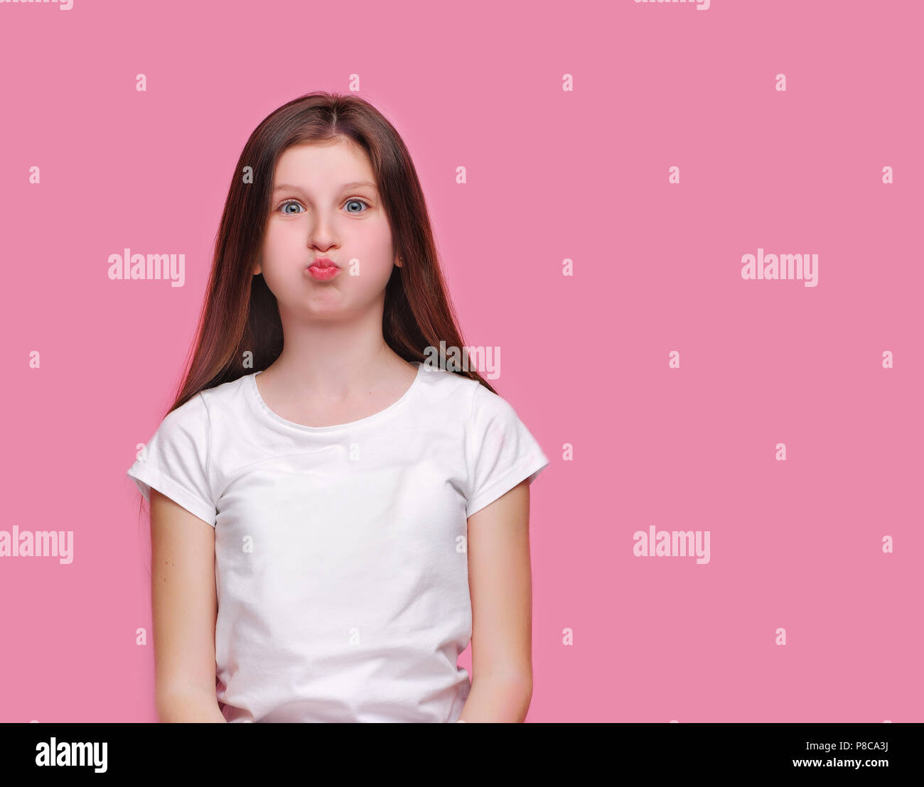 Cheeks Puff High Resolution Stock Photography and Images - Alamy