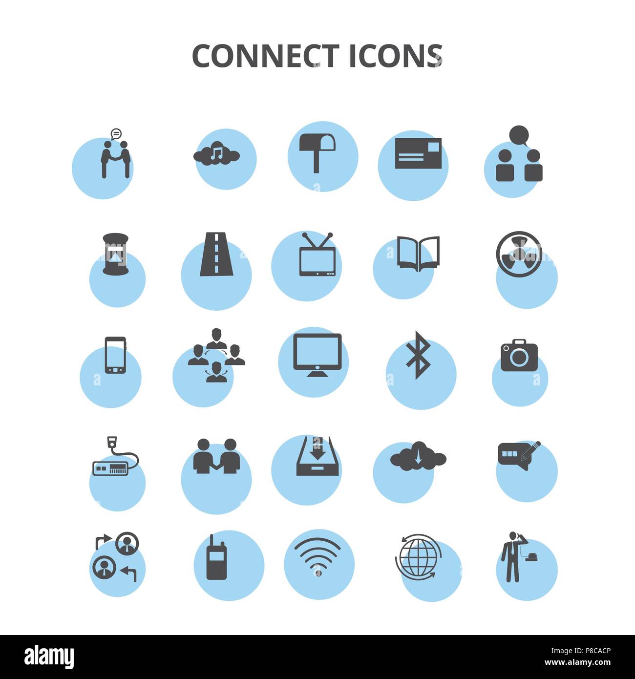 Connect Icons - For web design and application interface, also useful ...