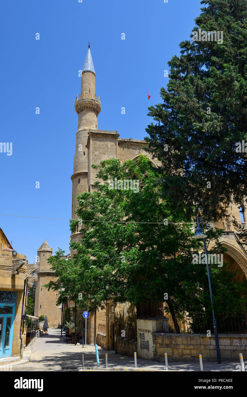 Selimiye Mosque (formerly the Cathedral of St Sophia) in North Nicosia ...