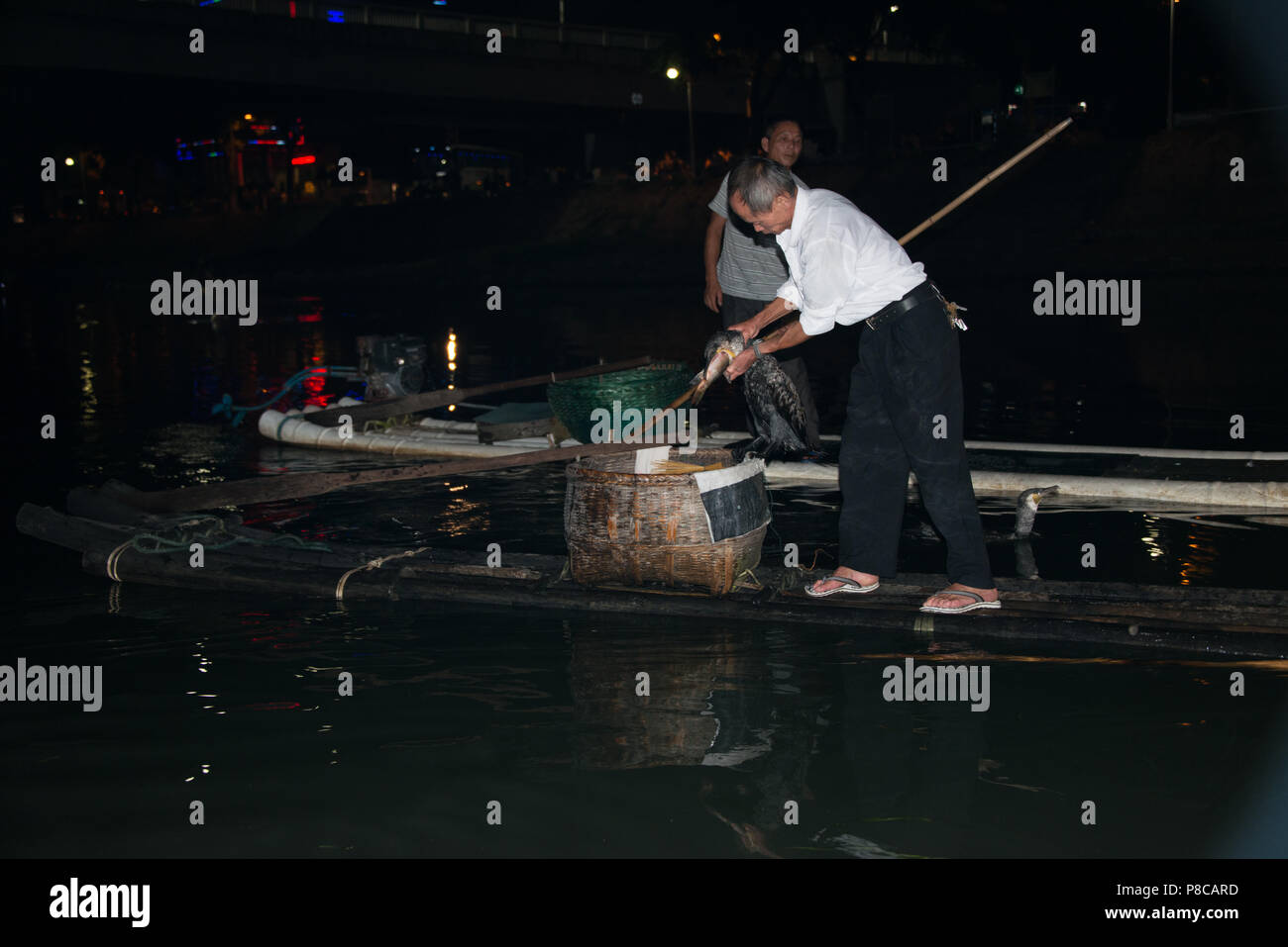 Night fishing guilin hi-res stock photography and images - Alamy