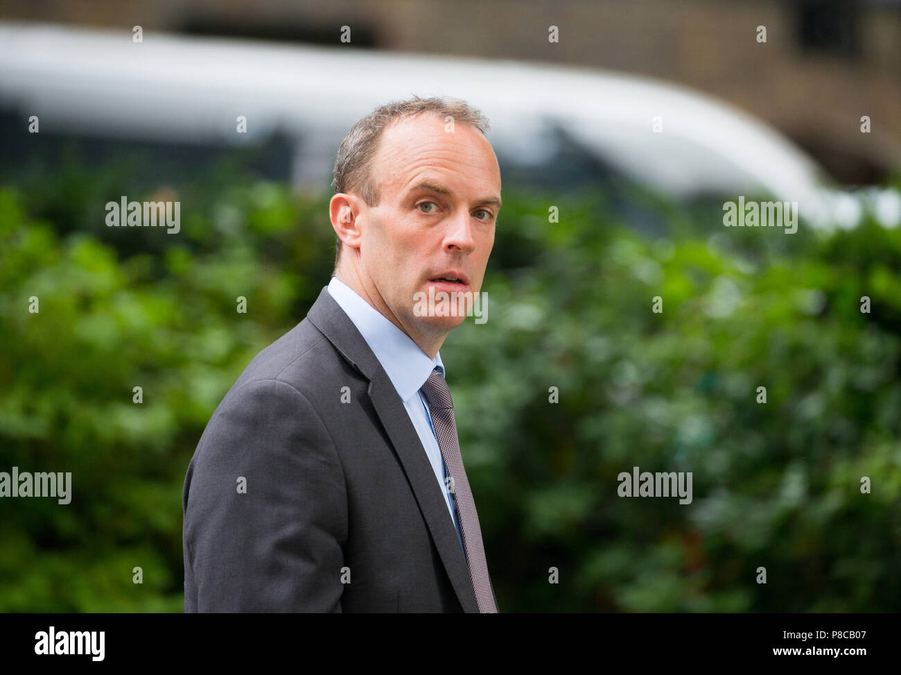 The new Secretary of State for Exiting the European Union, Dominic Raab ...