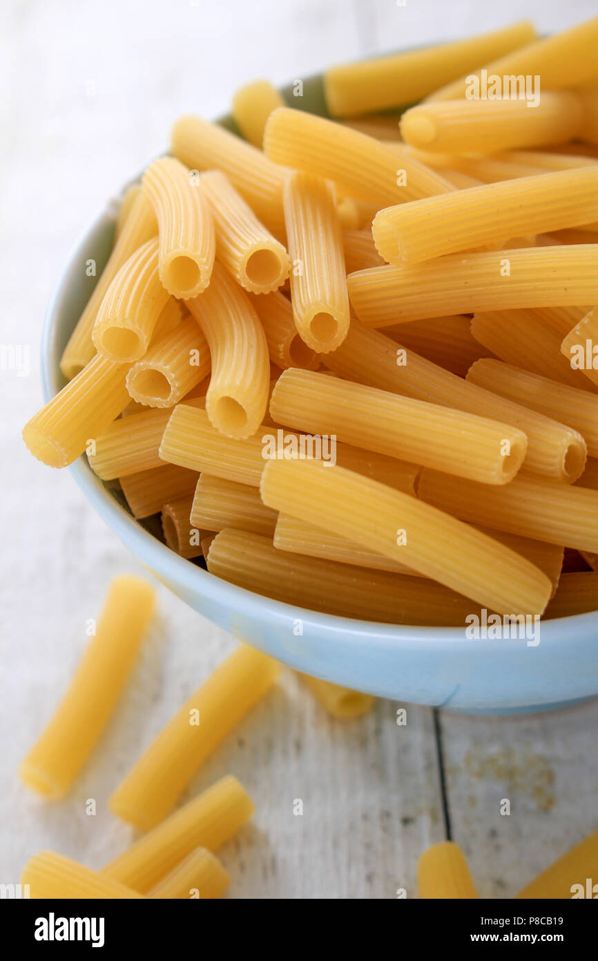 dry italian macaroni pasta Stock Photo - Alamy