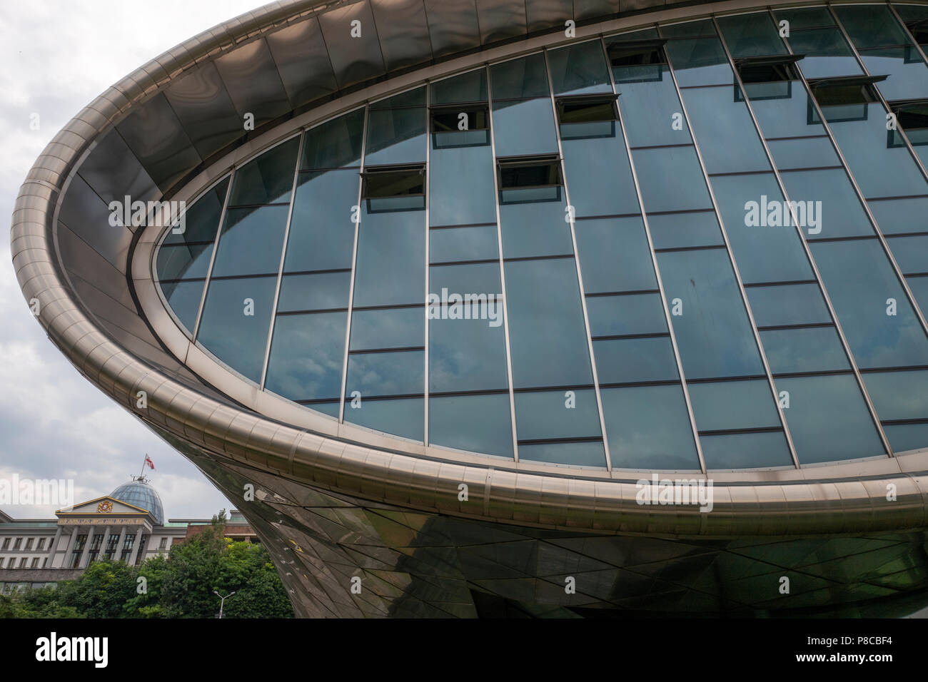Concert Hall and Exhibition Centre, Tbilisi, Georgia Stock Photo - Alamy