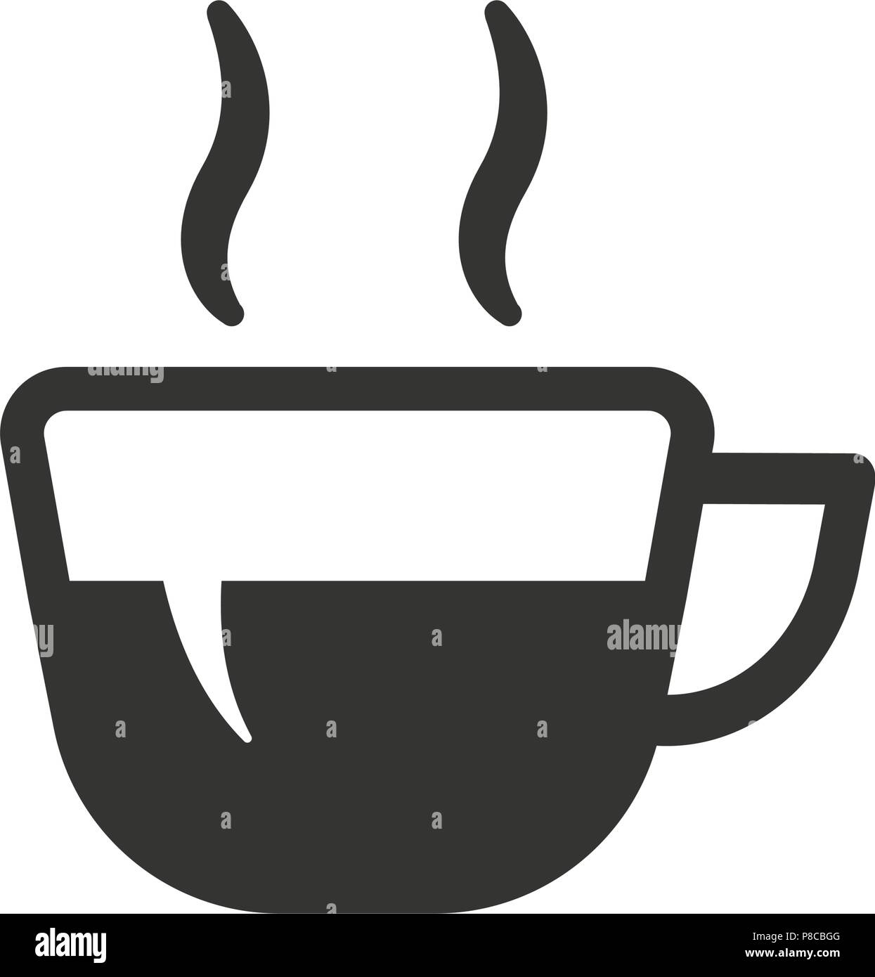 Breakfast break Stock Vector Images - Alamy