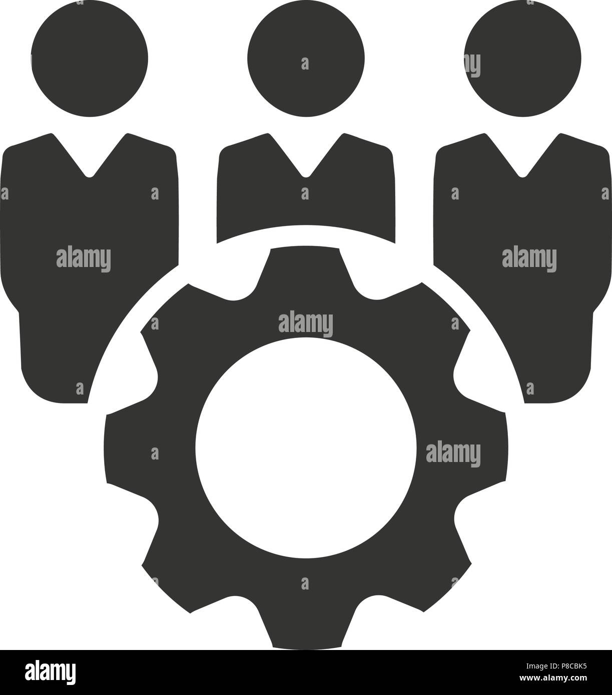 Technical Team Icon Stock Vector Image & Art - Alamy