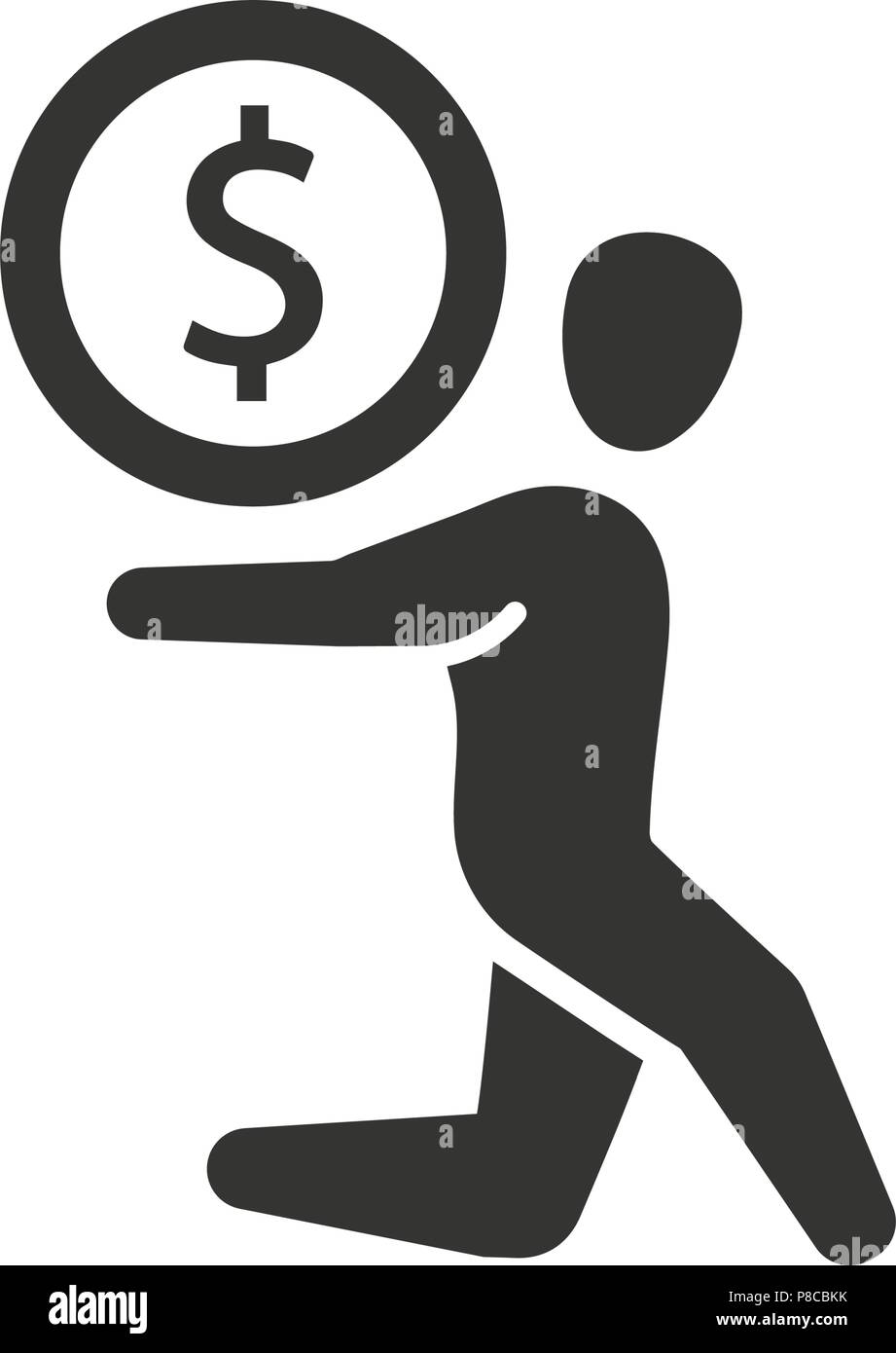 Bankruptcy symbol Stock Vector Images - Alamy