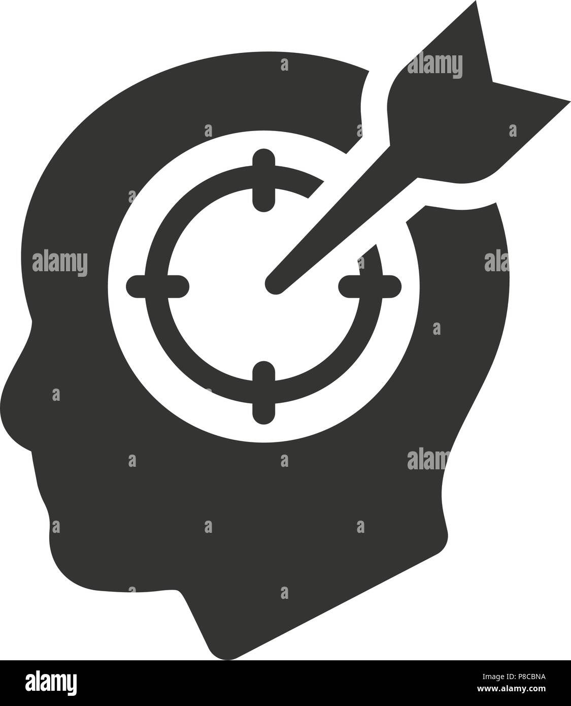 Target User Icon Stock Vector Image & Art - Alamy