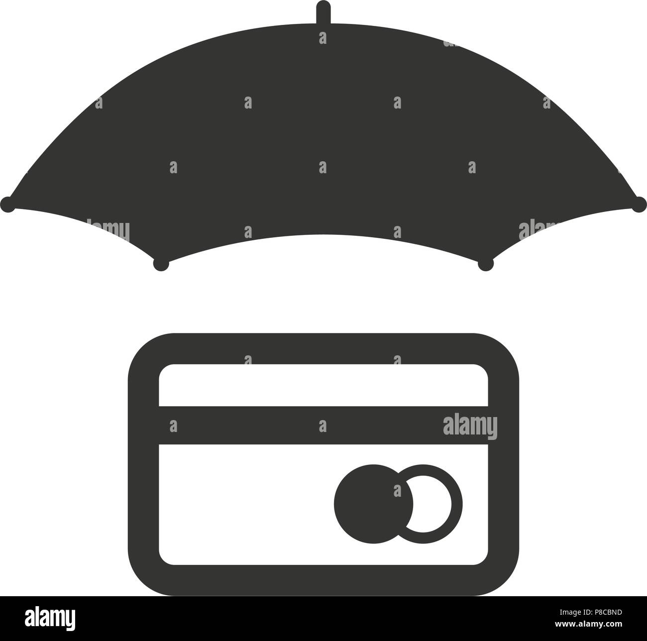 Credit Card Protection Icon Stock Vector Image & Art - Alamy