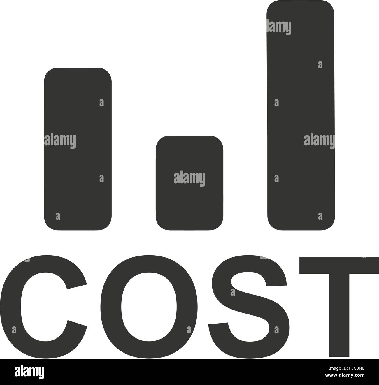 Cost Report Icon Stock Vector Image & Art - Alamy