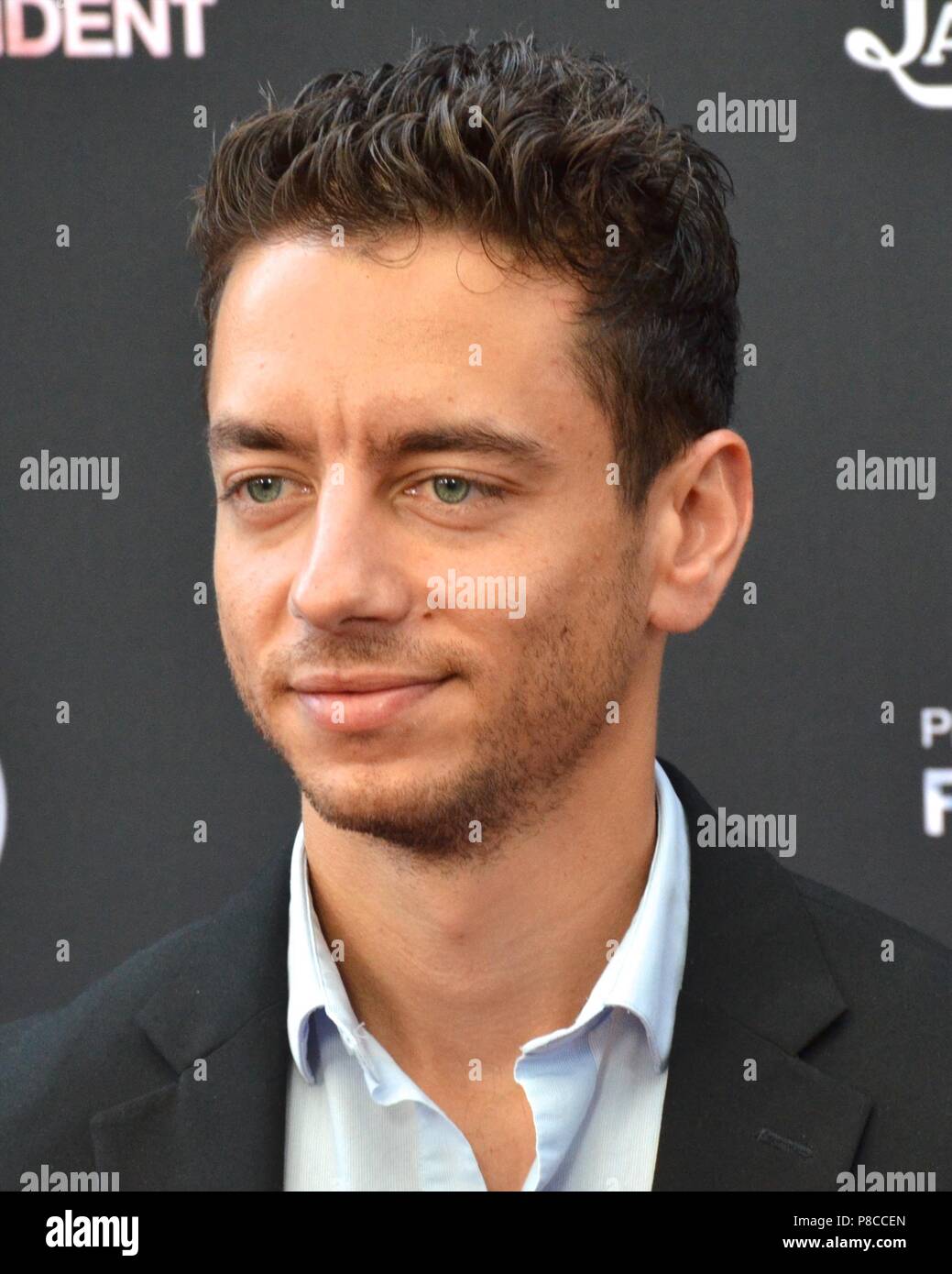 Los Angeles, California, USA. 10th June, 2015. ANDREW PEREZ arrived at ...