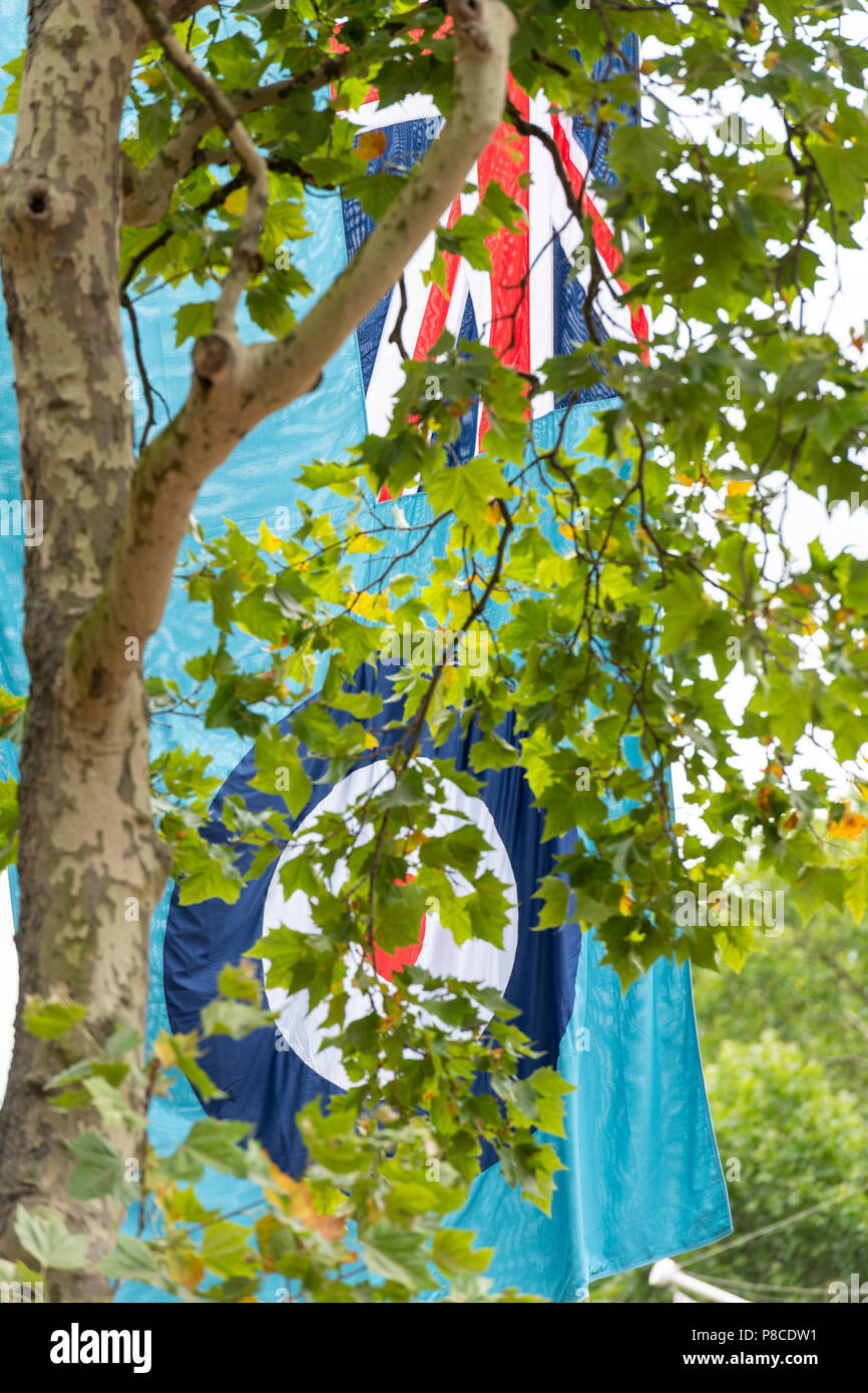 RAF 100 Years Flypast July 2018 Stock Photo - Alamy