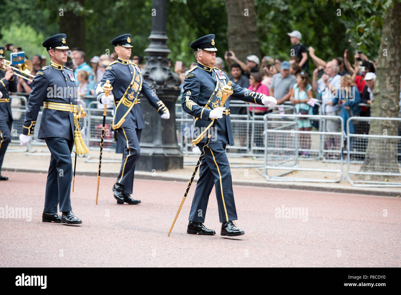 RAF 100 Years Flypast July 2018 Stock Photo - Alamy