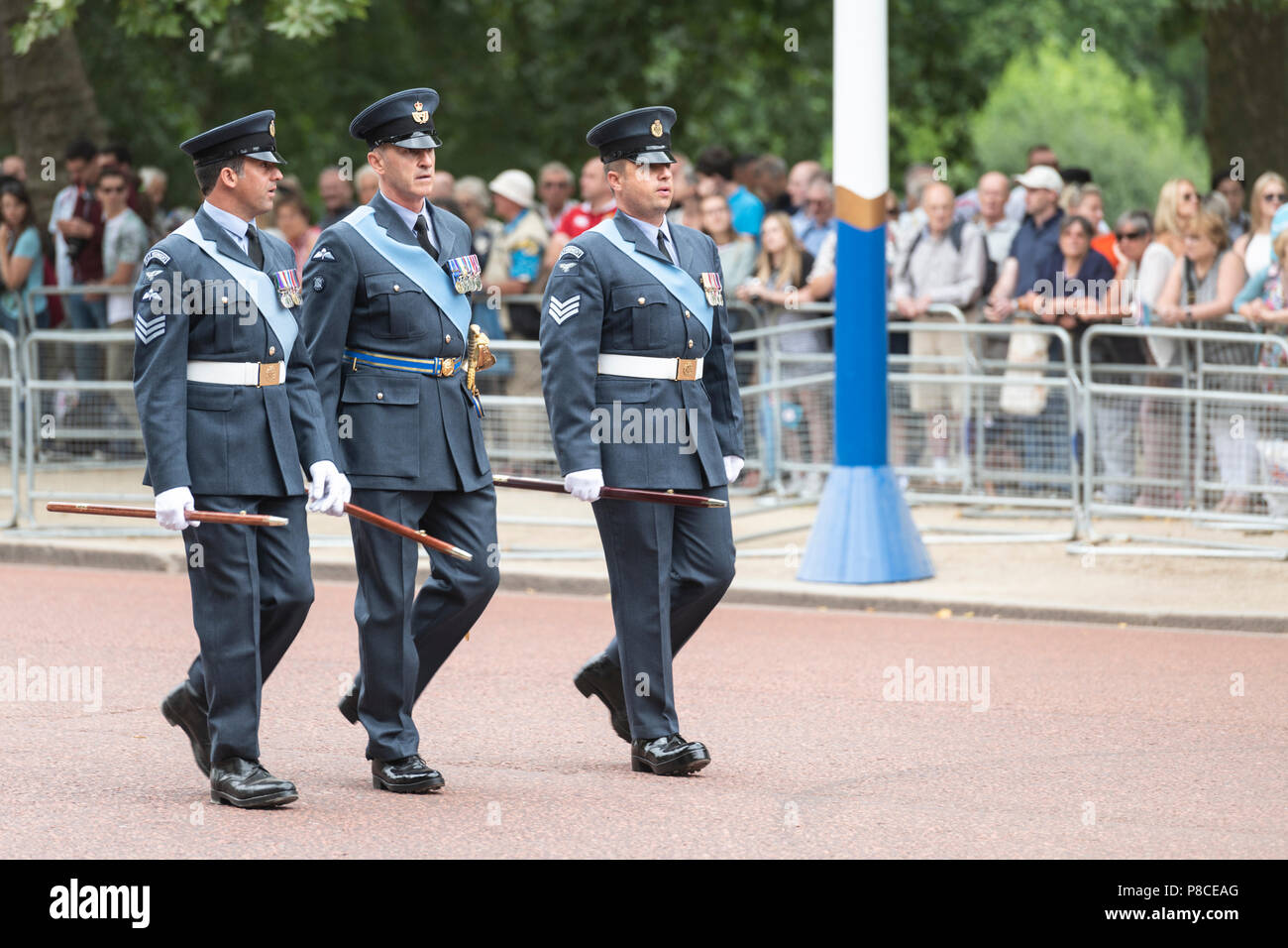 RAF 100 Years Flypast July 2018 Stock Photo - Alamy